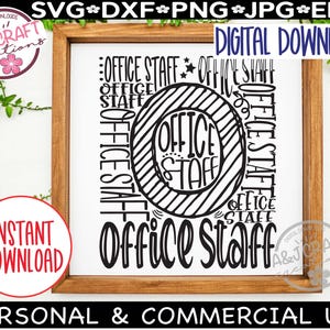 Office Staff SVG, Office Staff Shirt, Front Office School Svg, Office ...