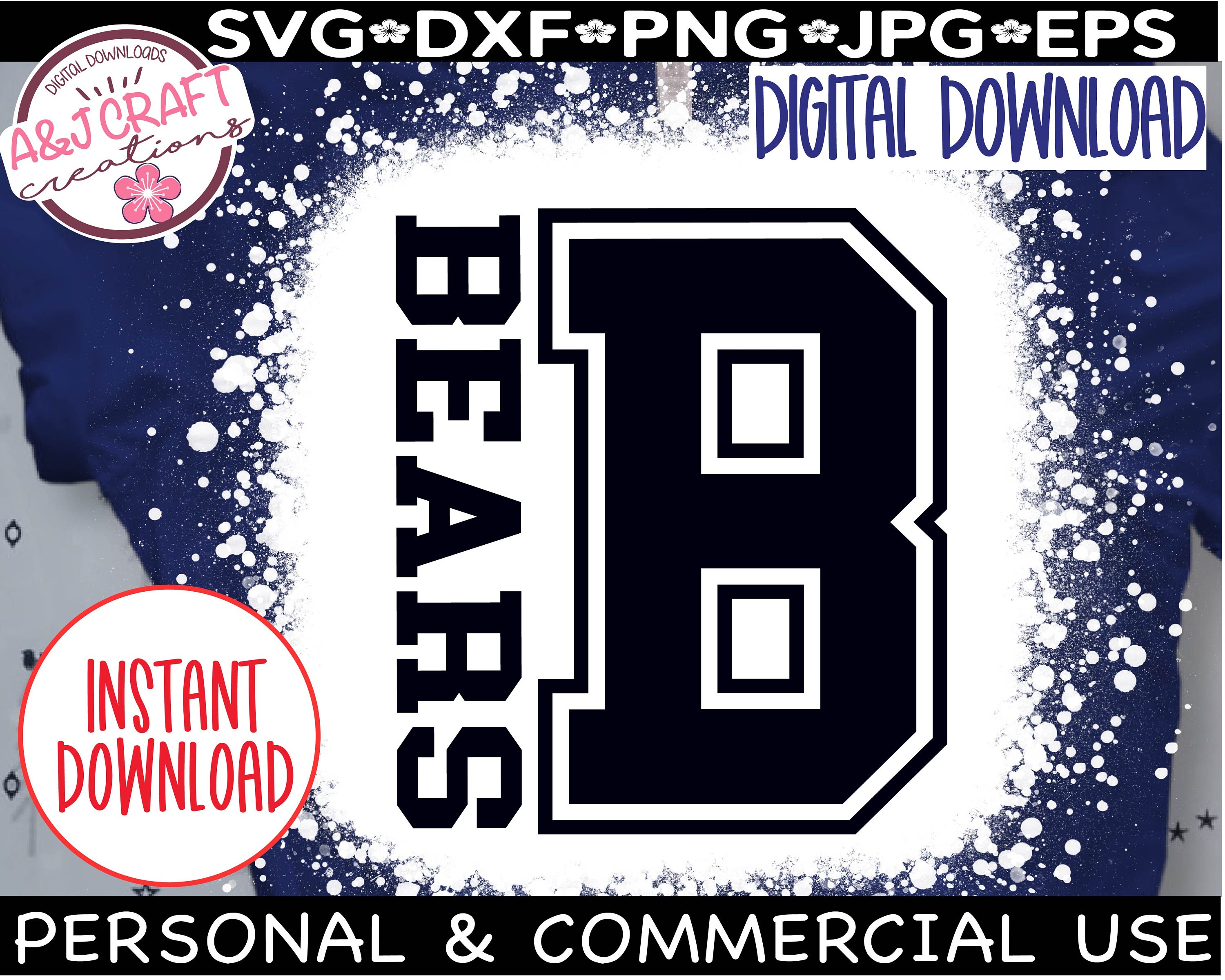 Bears SVG Bears Baseball Svg Bears Cheer Svg Bears Football - Etsy