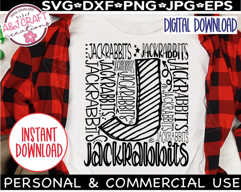 Jackrabbits SVG Jackrabbits Football Svg Jackrabbits - Etsy