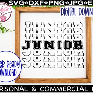 Freshman Sophomore Junior Senior Bundle SVG, School Bundle SVG, Class ...
