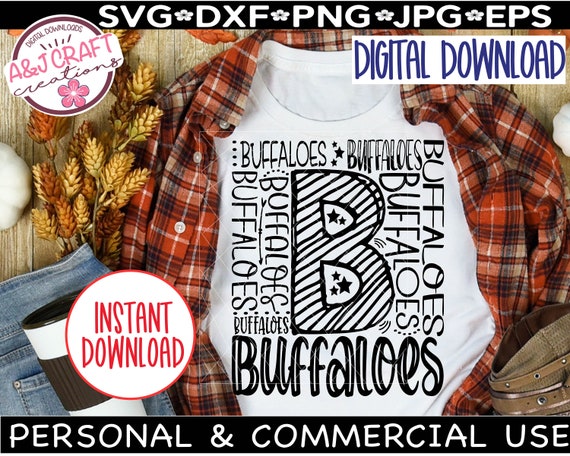Buffaloes SVG Buffaloes Baseball Svg Typography Svg | Etsy