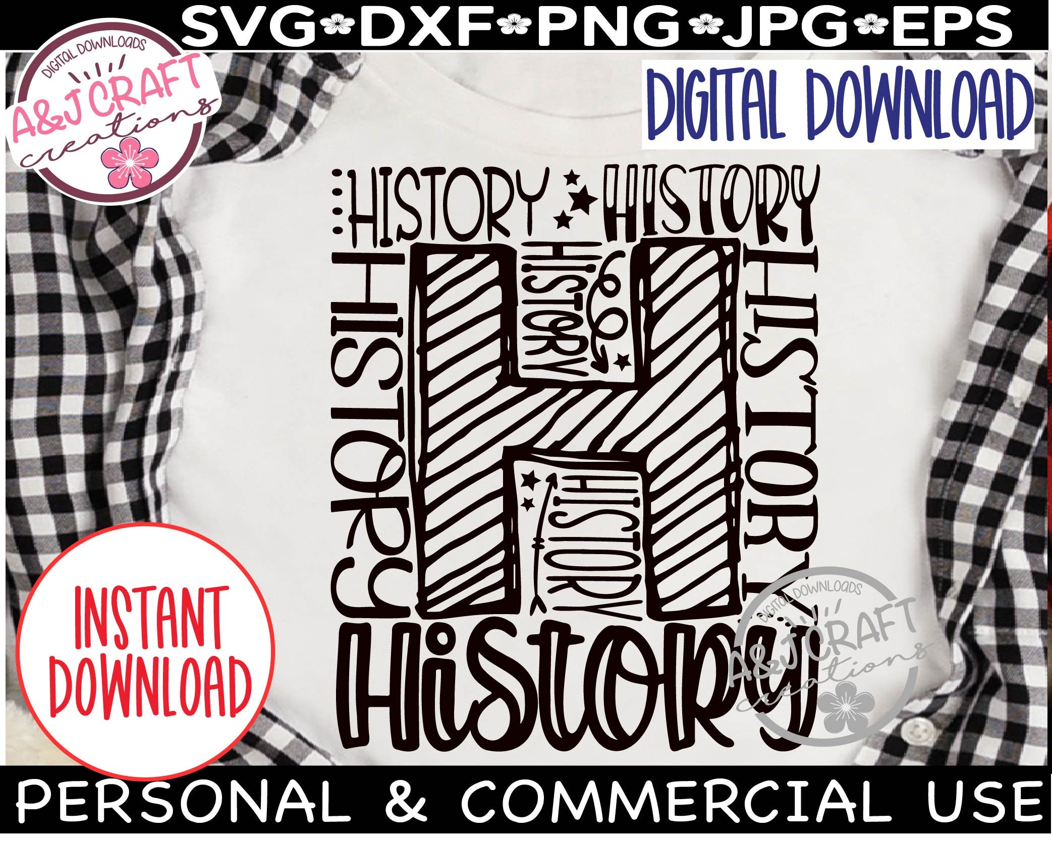 HISTORIA SVG Tipografía de Historia svg Profesor de - Etsy México
