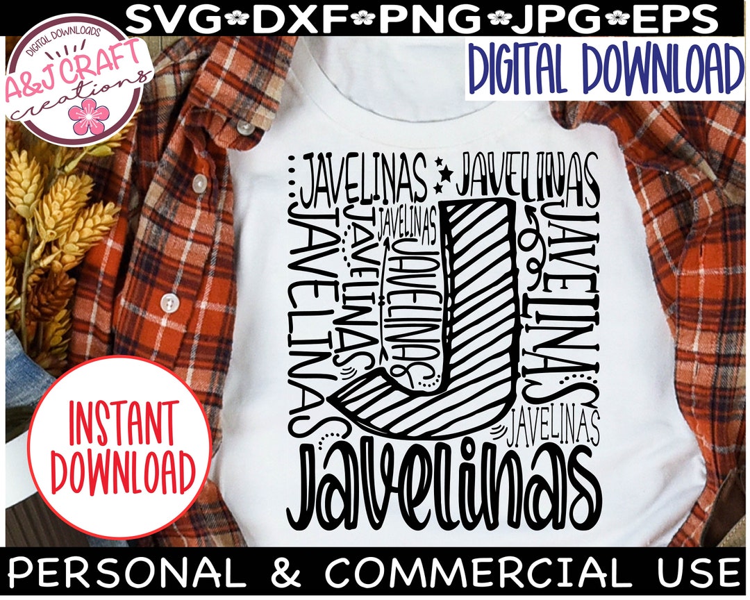 Javelinas SVG, Javelinas Football Svg, Javelinas Basketball Svg ...
