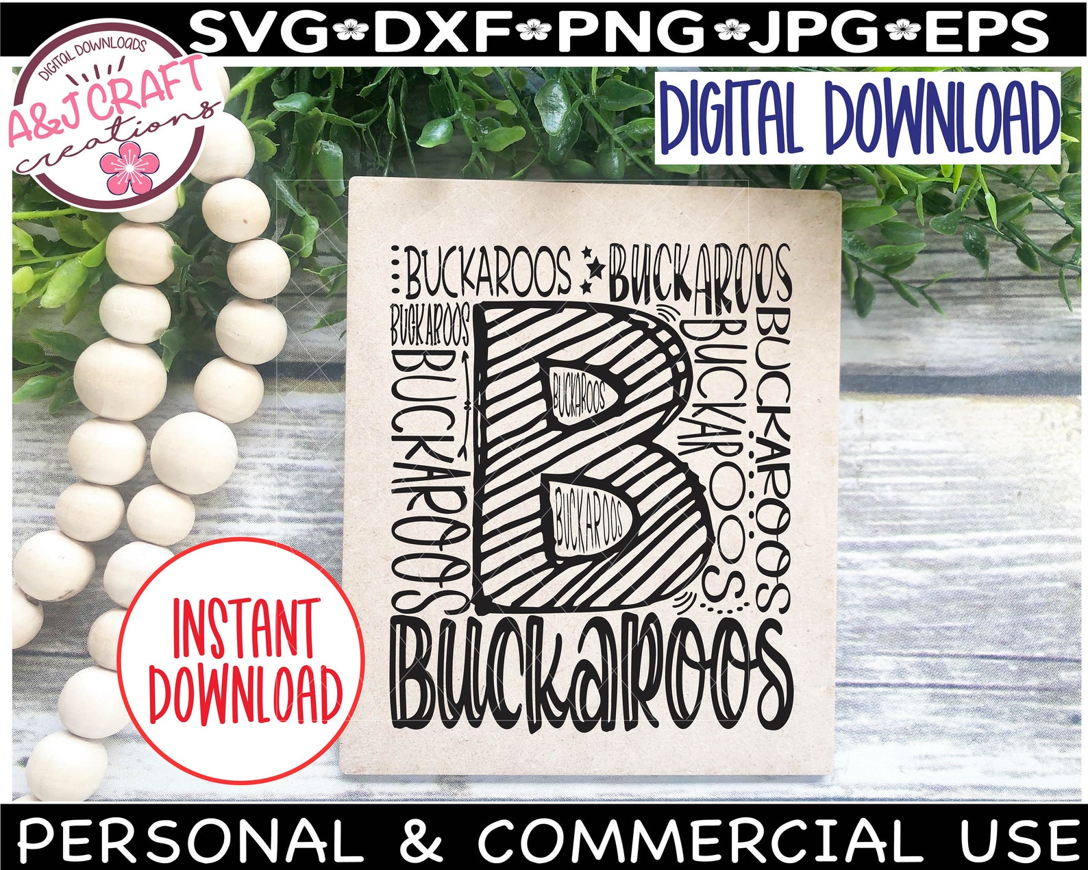 BUCKAROOS SVG Buckaroos Football Svg Buckaroos Mascot Svg - Etsy