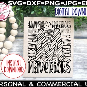 MAVERICKS SVG, Maverick Pride Svg, Mavericks Basketball Svg, Mavericks ...
