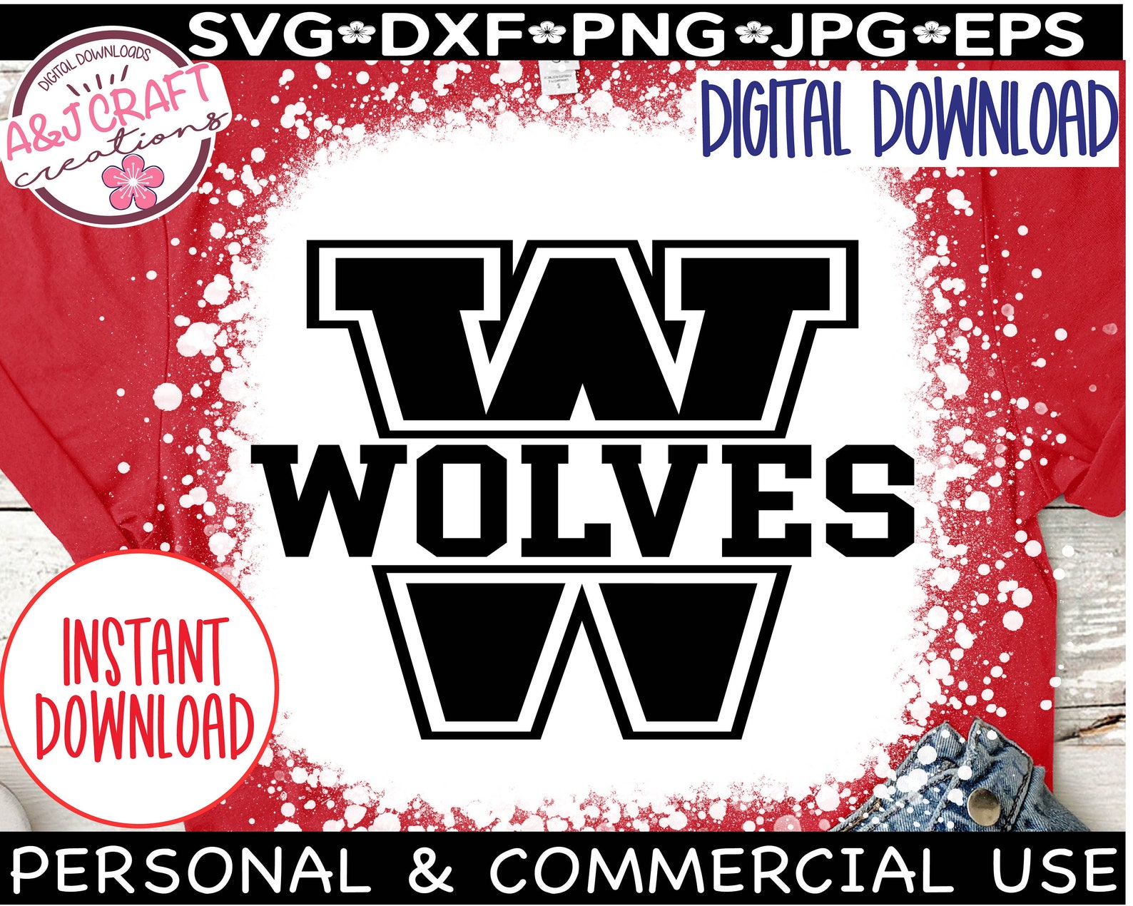 WOLVES SVG Wolves Football Svg Wolves Cheer Svg Wolves - Etsy