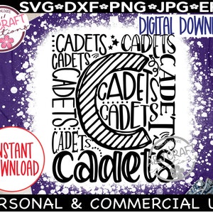 Cadets SVG, Cadets Football Svg, Cadets Typography Svg, Cadets Baseball ...