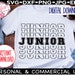Junior SVG, Class of 2024 Svg, Junior Class Svg, School Spirit Svg ...