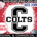 Colts SVG Colts Football Svg Colts Nation Svg Colts Cheer - Etsy