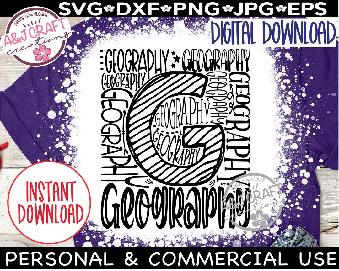 Geography Svg, Geography Typography Svg, Geography Teacher Svg ...