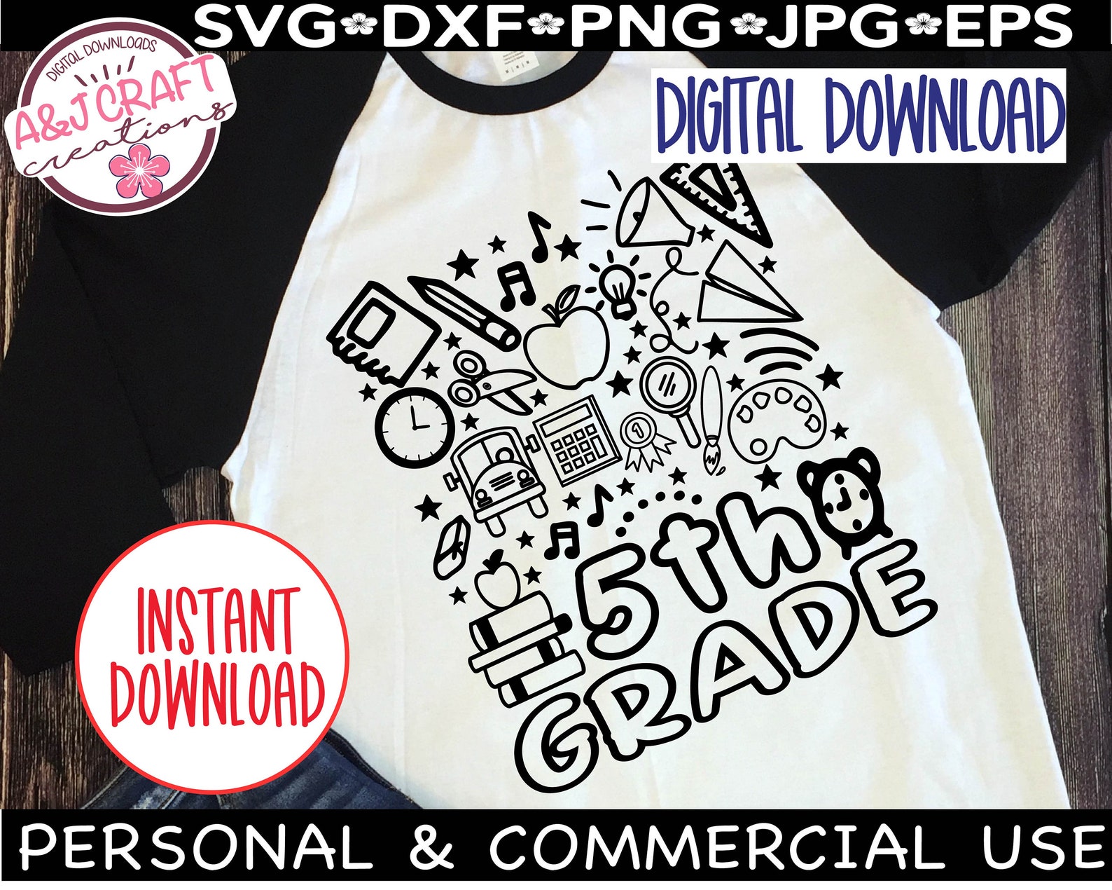 Grade Level Teacher Bundle Svg, 1st Grade Svg, 2nd Grade Svg, 3rd Grade ...