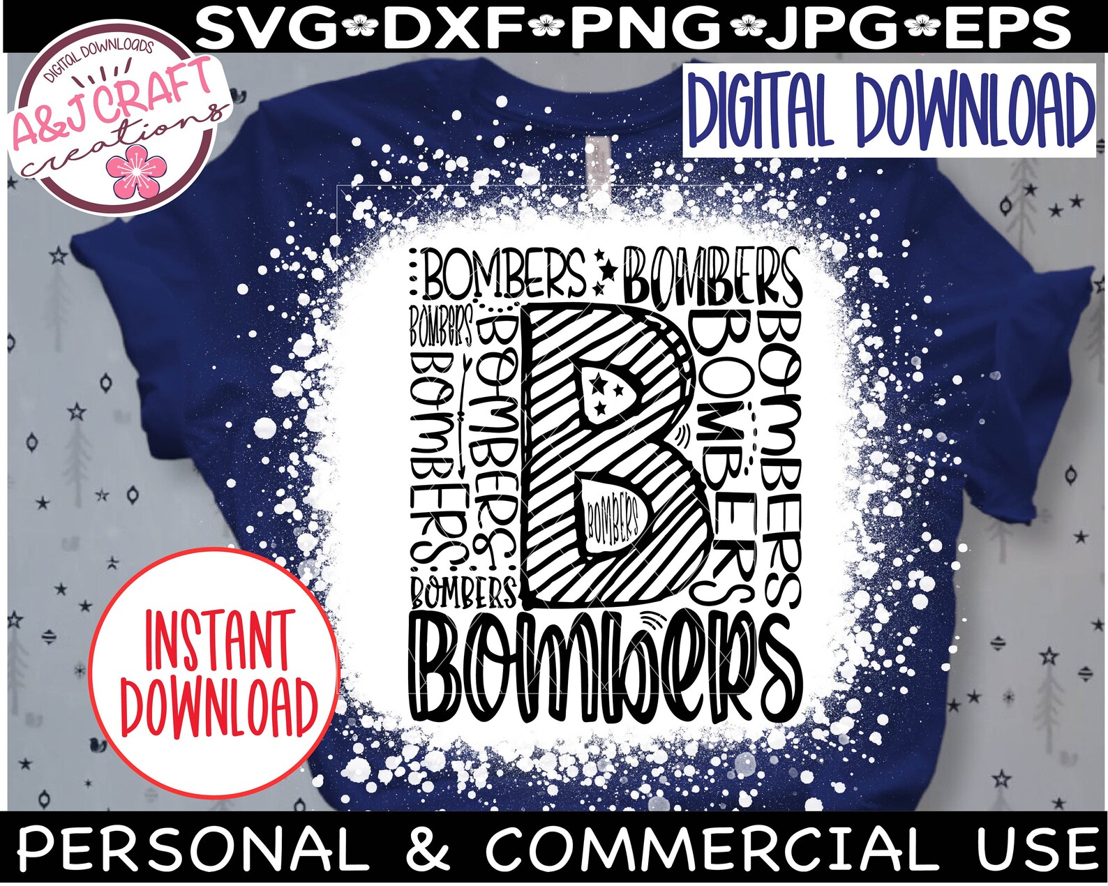 BOMBERS SVG Bombers Baseball Svg Bombers Basketball Svg - Etsy