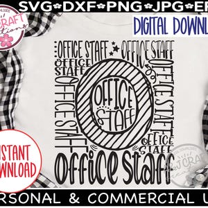 Office Staff SVG, Office Staff Shirt, Front Office School Svg, Office ...