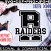 Raiders SVG, Raiders Football Svg, Raider Pride Svg, Raiders Cheer Svg ...