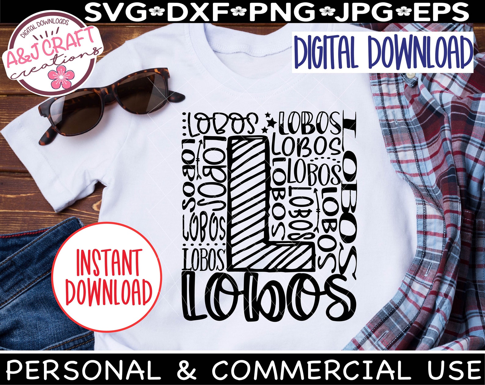 LOBOS SVG Lobos Mascot Svg Lobos Baseball Svg Lobos - Etsy