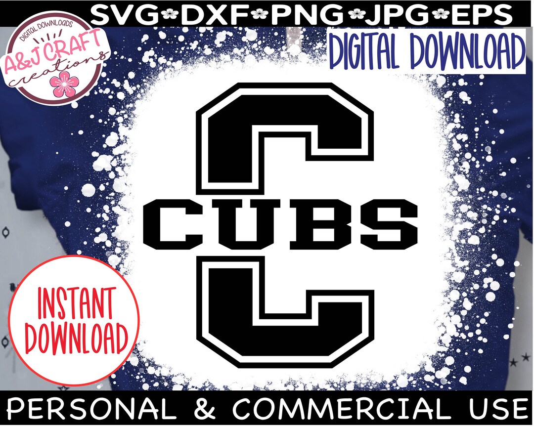 Cubs SVG, Cubs Football Svg, Cubs School Shirt Svg, Cubs Cheer Svg ...