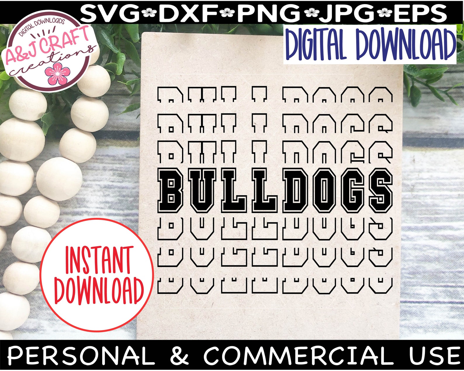 Bulldogs Svg Bulldogs Football SVG High School Bulldogs Svg - Etsy