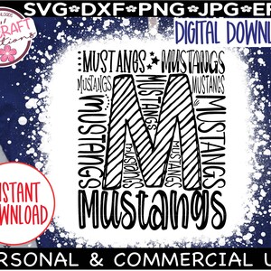 Mustangs SVG, Mustangs Football Svg, Mustangs Baseball Svg, Mustangs ...