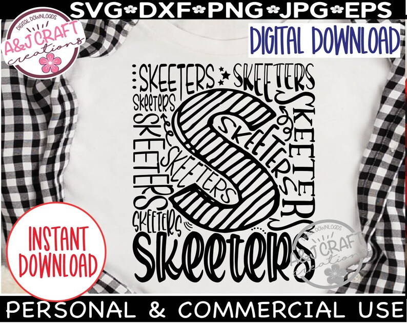 Skeeters SVG Skeeters Typography Svg Skeeters Baseball - Etsy