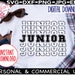 Junior SVG, Class of 2024 Svg, Junior Class Svg, School Spirit Svg ...