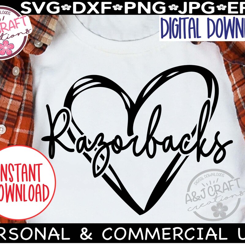 Razorbacks Svg - Etsy