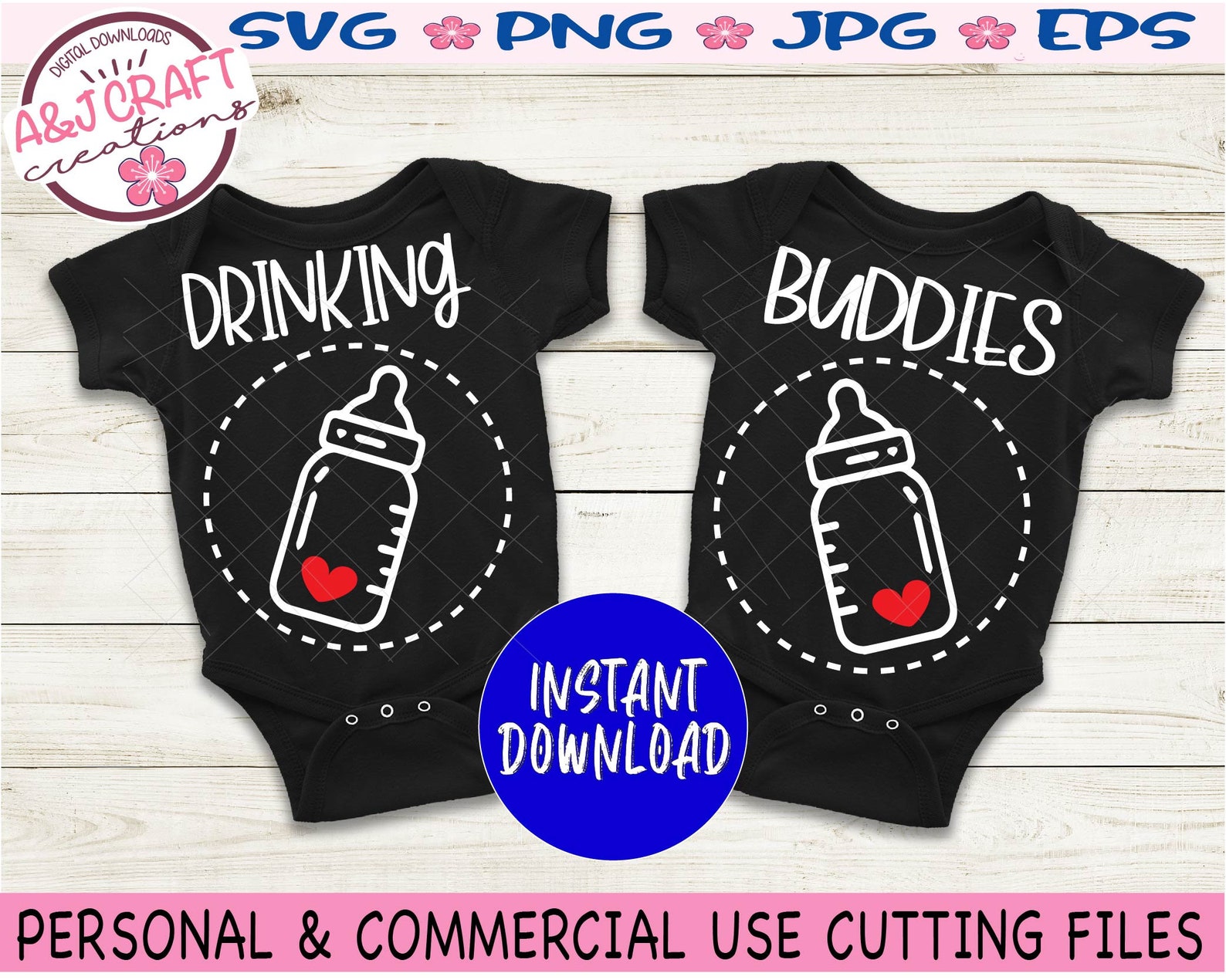 Drinking Buddies SVG Drinking Buddies Baby Drinking Buddies - Etsy