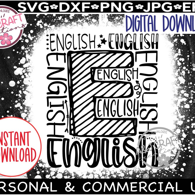 English Teacher Svg - Etsy