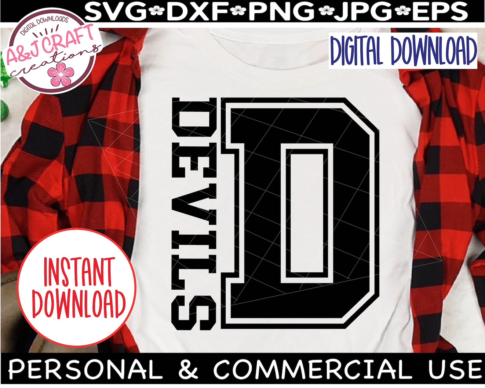 Devils SVG Devils Football Svg Devils Volleyball Svg Devils - Etsy