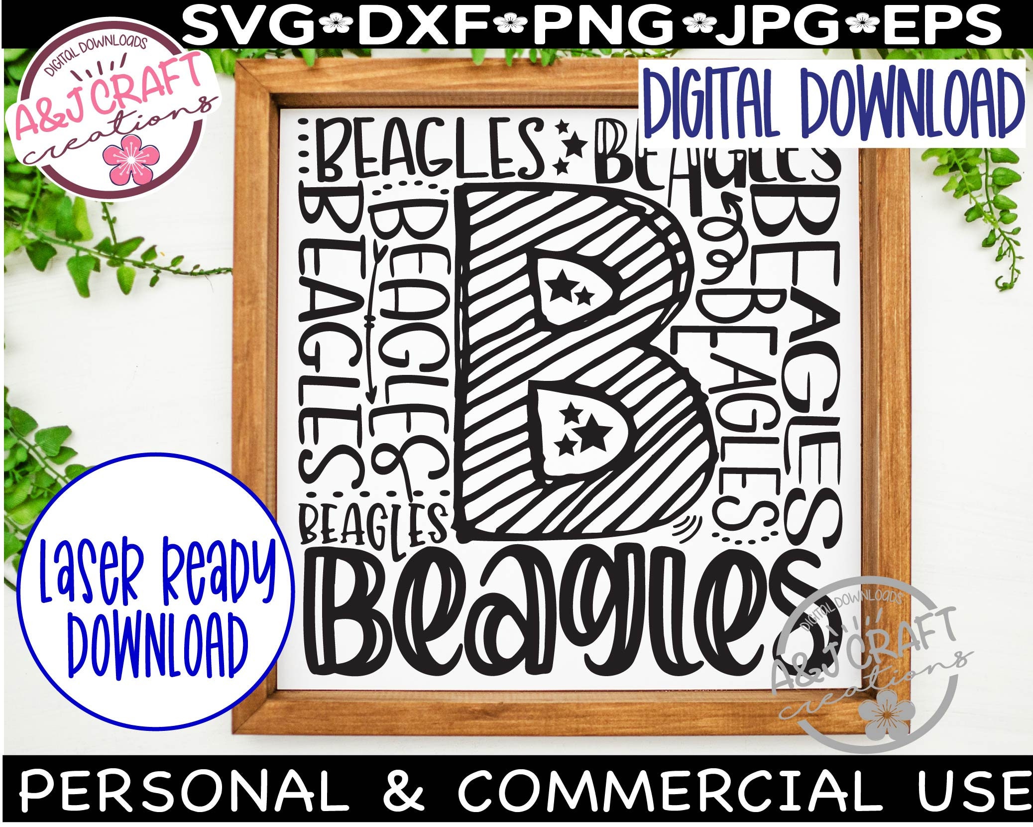 Beagles SVG, Beagles Baseball Svg, Beagles Typography Svg, Beagles ...