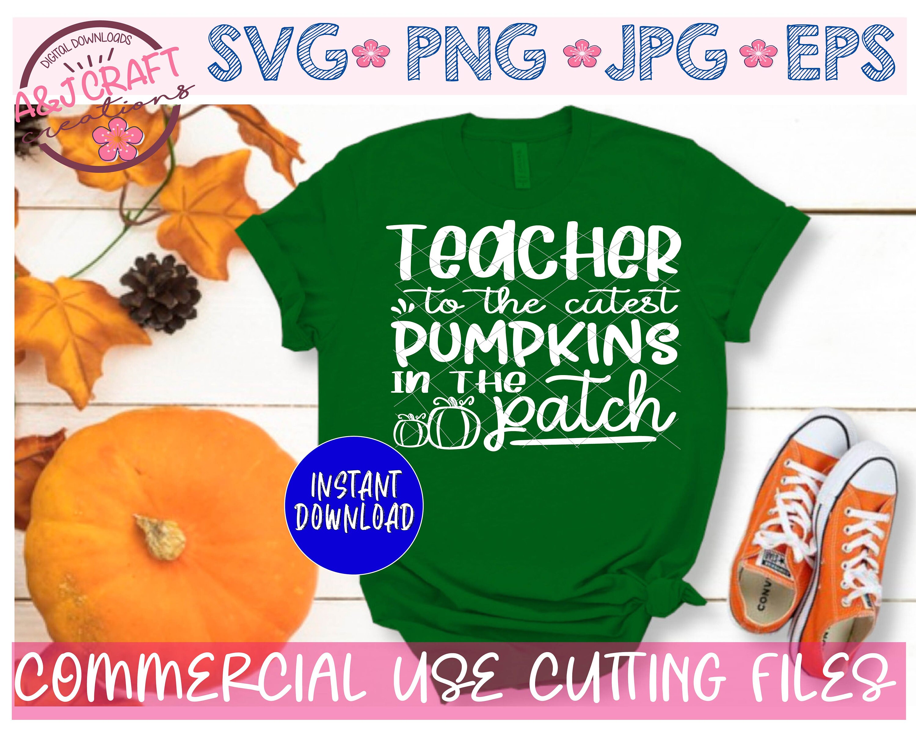 Fall Teacher Shirts Svg Teacher to the Cutest Pumpkins in the | Etsy