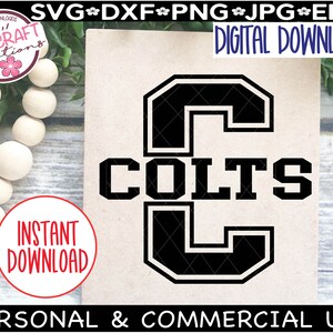 Colts SVG, Colts Football Svg, Colts Nation Svg, Colts Cheer Svg, Go ...