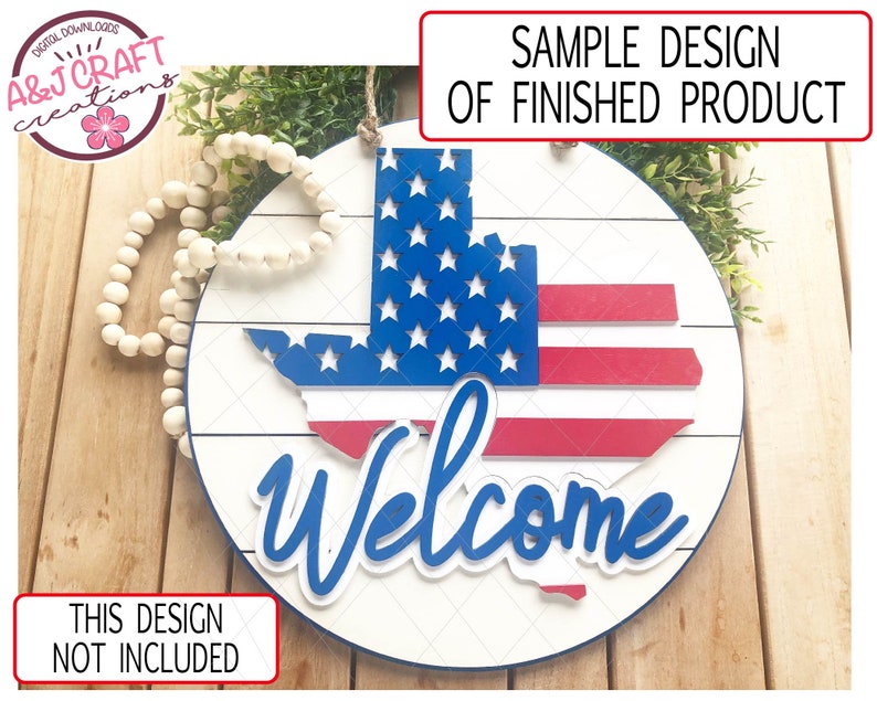 TENNESSEE Welcome Sign Svg, Laser Ready Svg, Patriotic Welcome ...