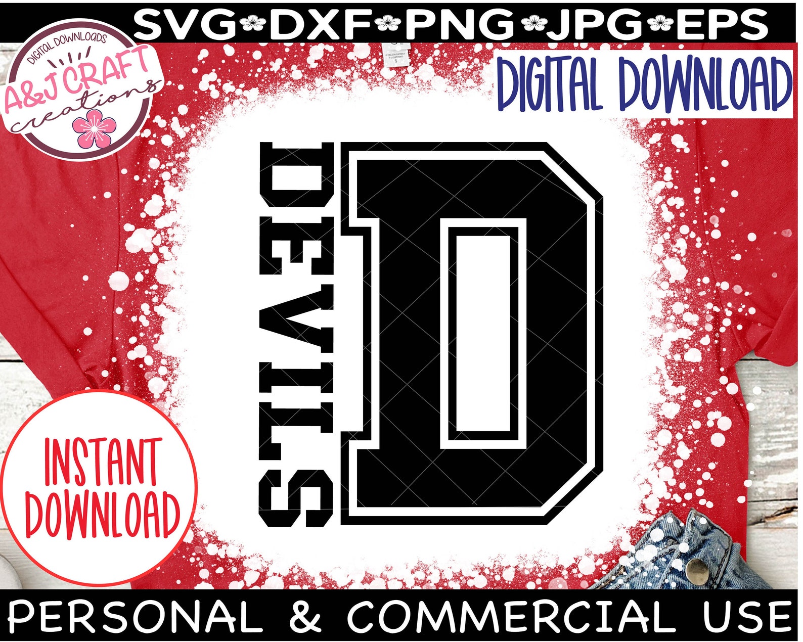 Devils SVG Devils Football Svg Devils Volleyball Svg Devils - Etsy