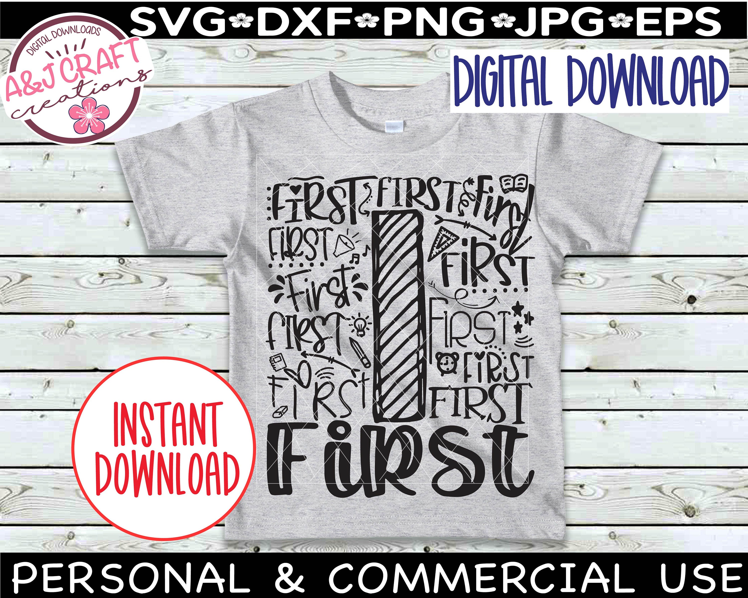 1st Grade Svg First Grade SVG 1st Grade Teacher Shirt 1st | Etsy