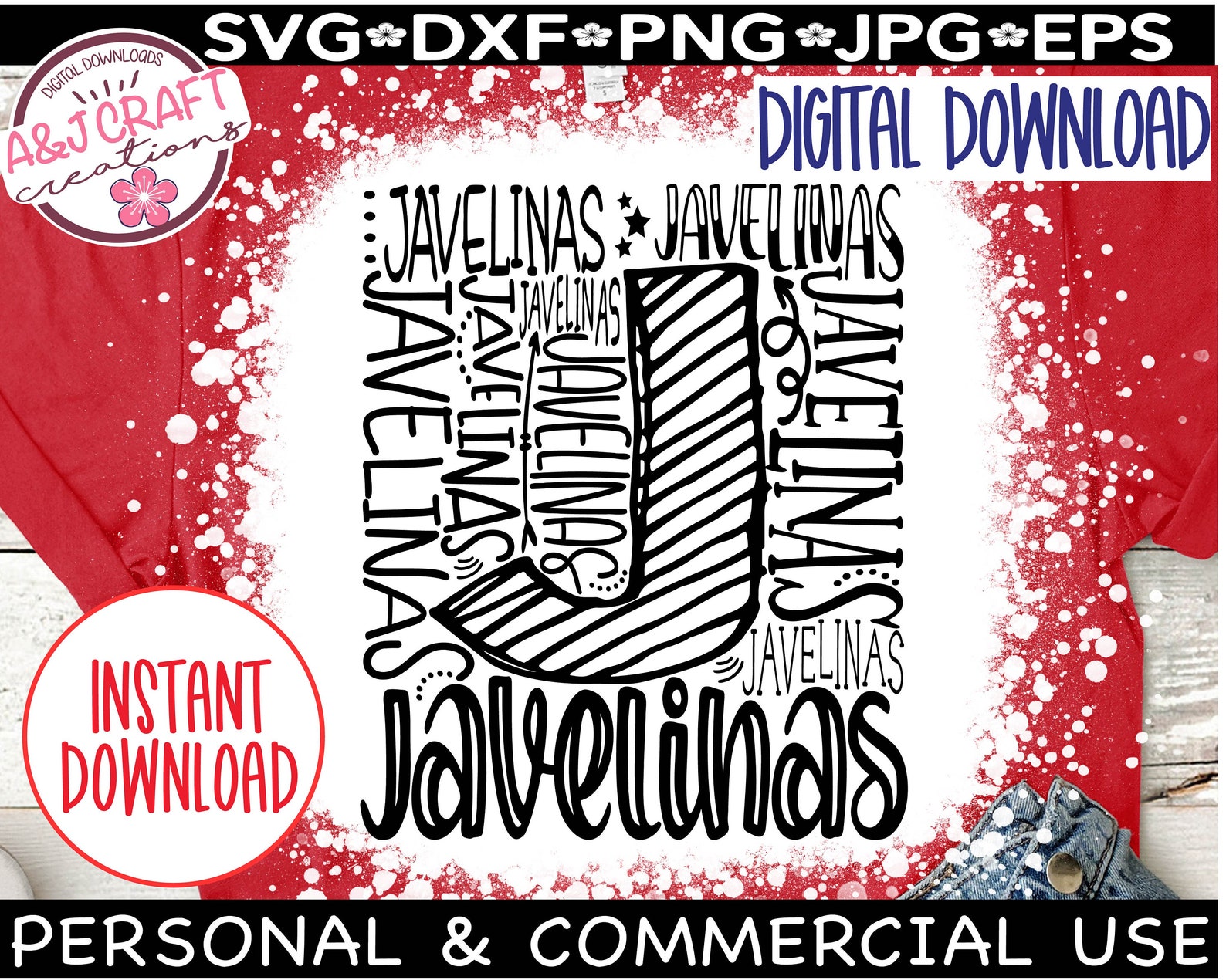 Javelinas SVG Javelinas Football Svg Javelinas Basketball - Etsy