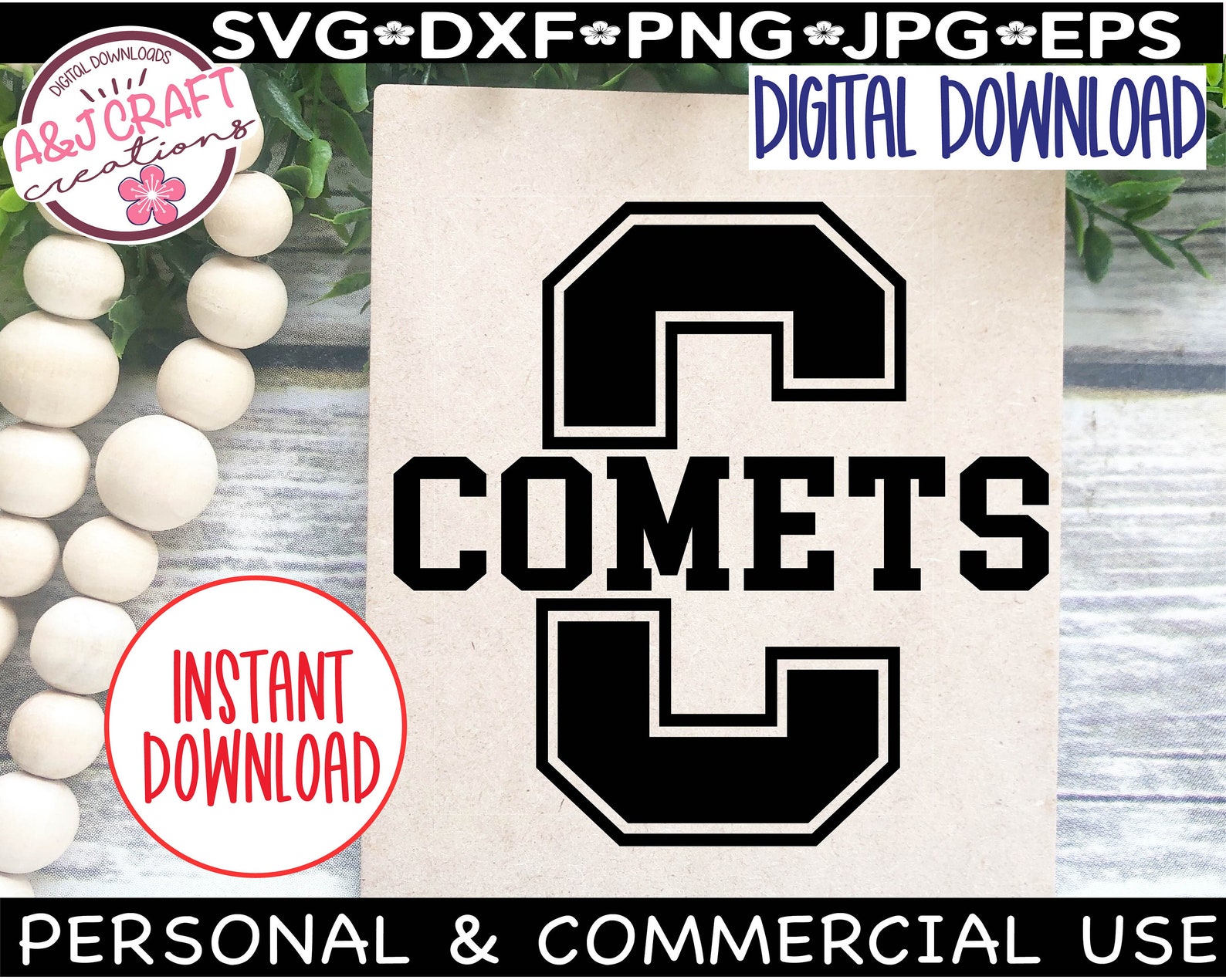 Comets SVG, Comets Football SVG, Comets Mascot Svg, Comets School ...