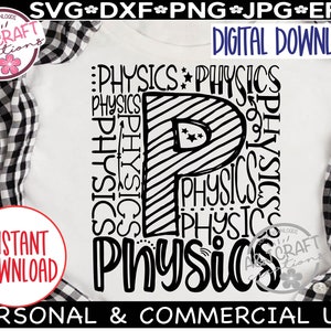 Physics Svg, Physics Typography Svg, Physics Teacher Svg, Physics ...