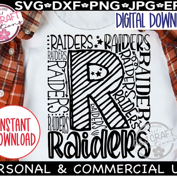 Raiders Svg - Etsy