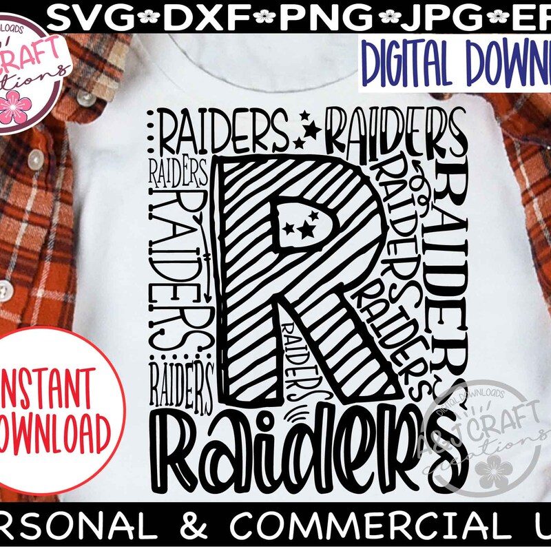 Raiders Svg - Etsy
