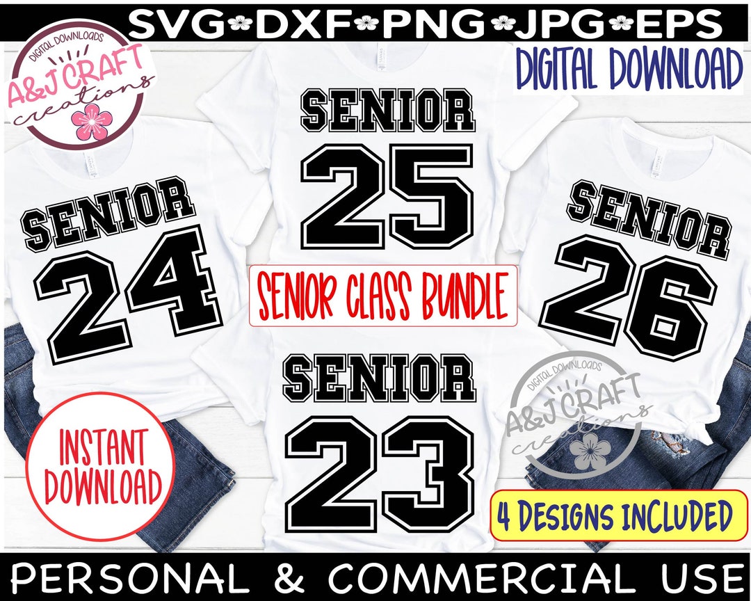 Senior Class Bundle SVG, Senior SVG, Class of 2025 Svg, Senior 2025 ...
