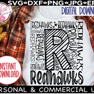 Redhawks SVG, Go Redhawks Svg, Redhawks Typography Svg, Redhawks ...
