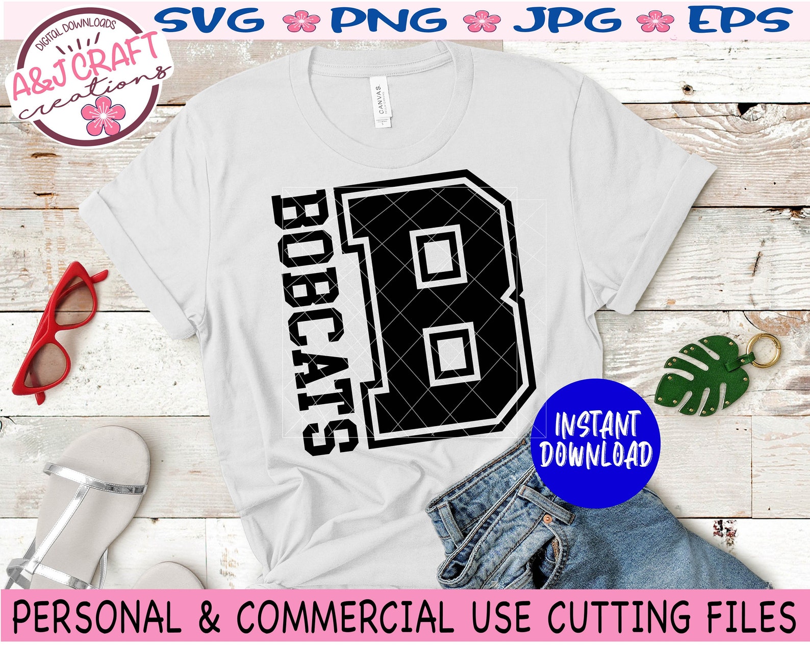 BOBCATS SVG Bobcats Football Svg Bobcats Cheer Svg Bobcats | Etsy