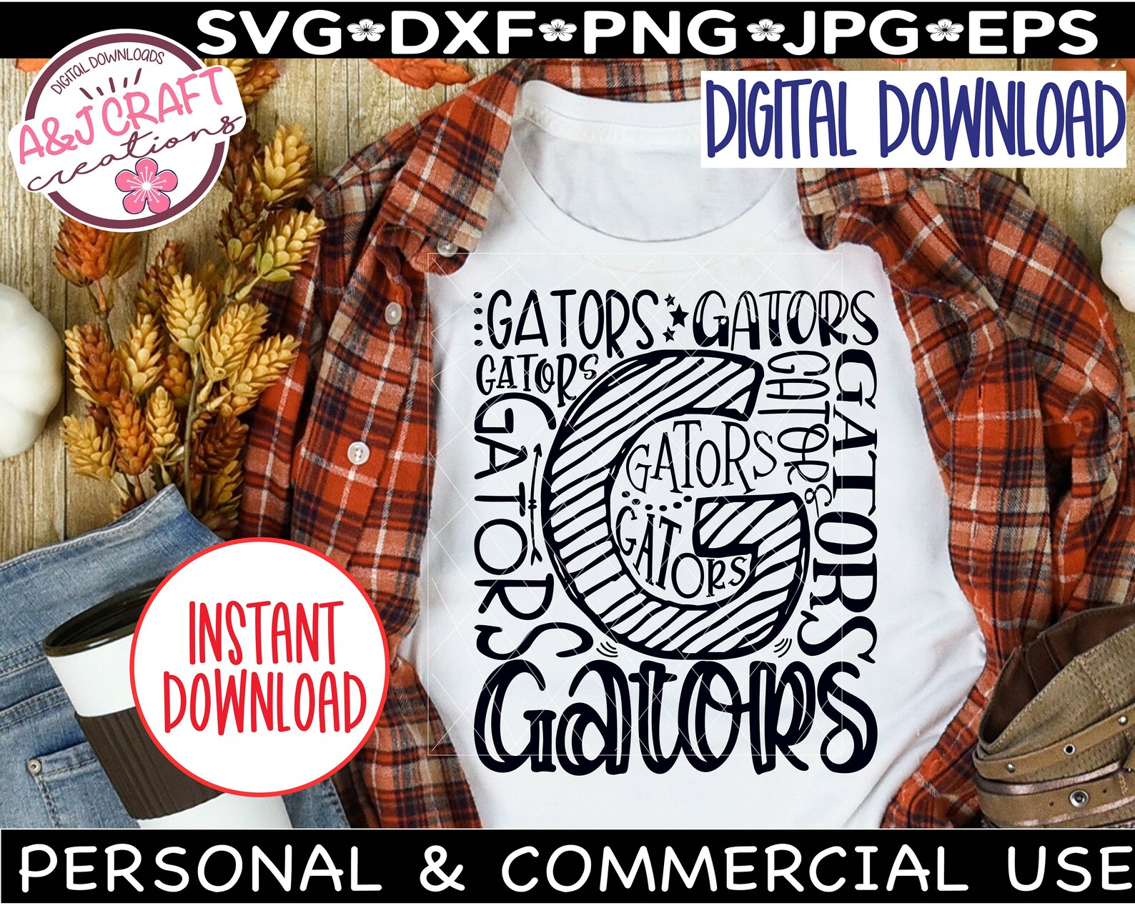 Gators SVG Gators Typography Svg Gator Mascot Svg Gators - Etsy