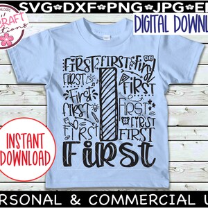 1st Grade Svg First Grade SVG 1st Grade Teacher Shirt 1st - Etsy