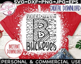 Football Buckeyes Svg - Etsy