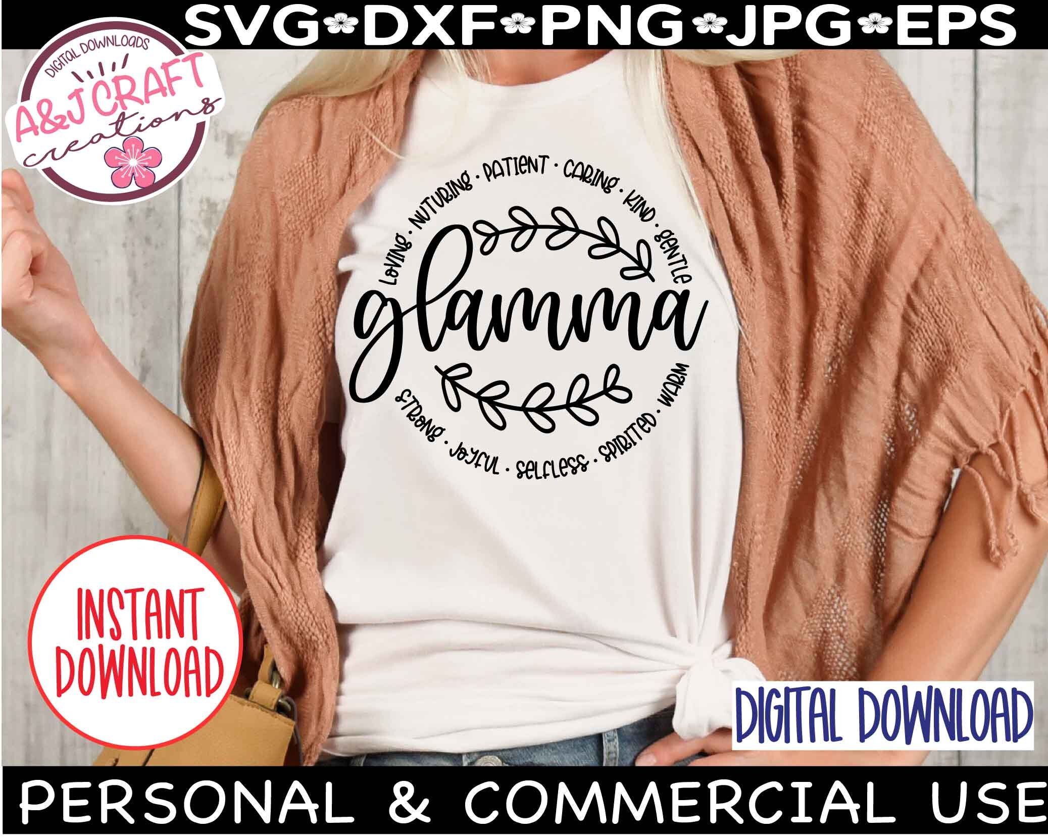 Glamma Svg, Grandma Svg, Best Grandma Svg, Grandma Mothers Day Svg ...
