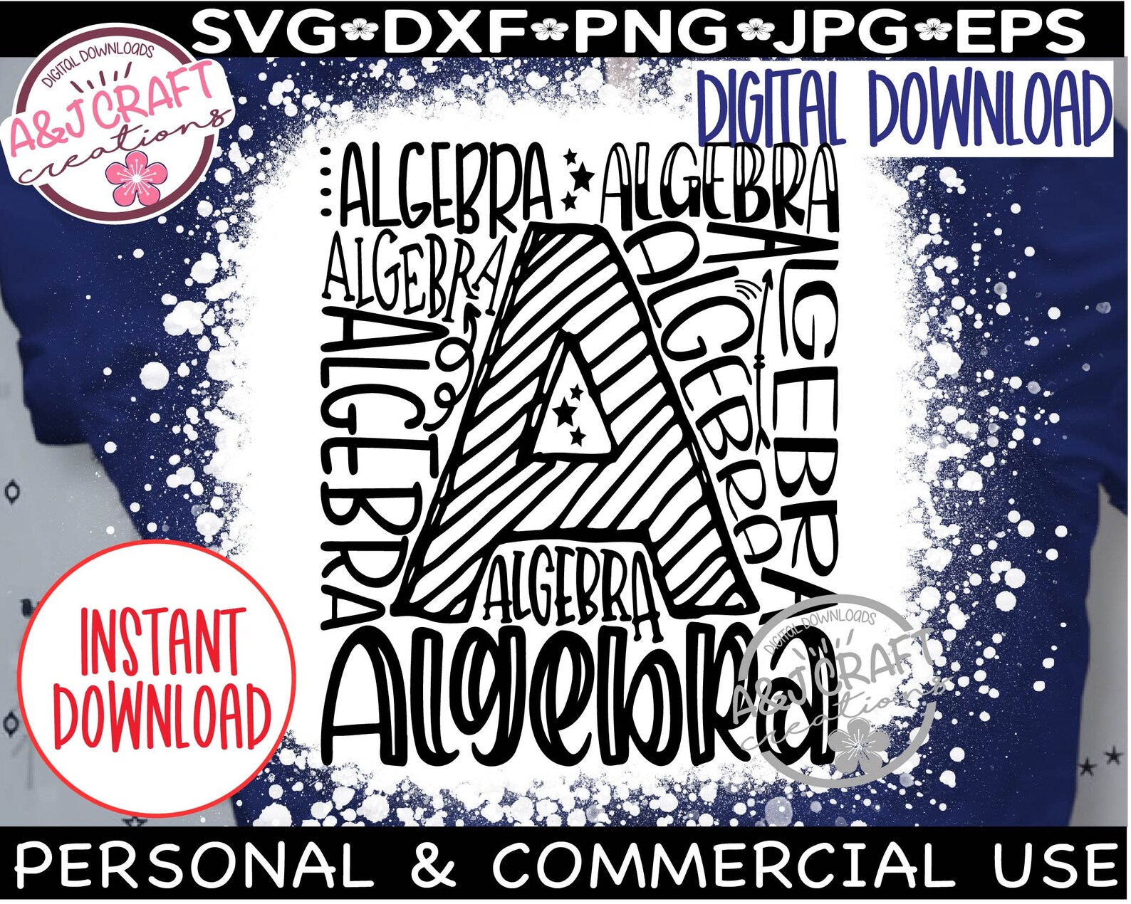 Algebra Svg, Algebra Typography Svg, Algebra Teacher Svg, Algebra ...