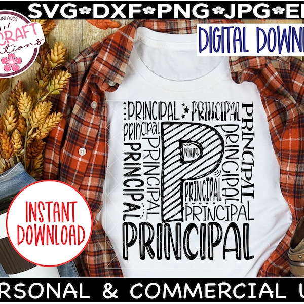Principal Svg - Etsy
