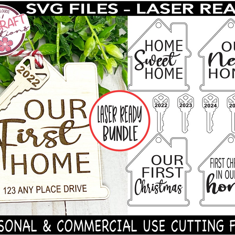 First Home Svg - Etsy