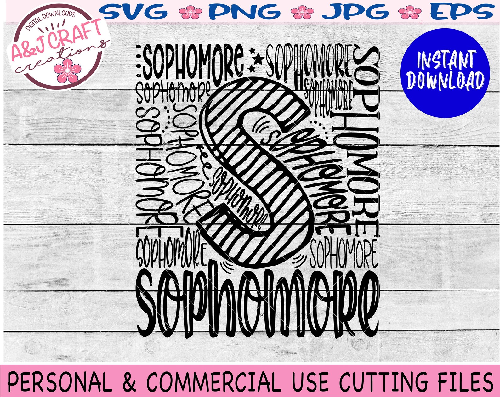 Sophomore SVG Klasse von 2024 svg Sophomore Klasse svg | Etsy